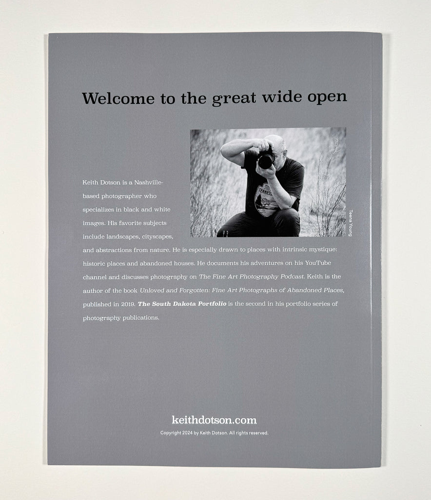 The South Dakota Portfolio (Softcover Photo Book) by Keith Dotson ...