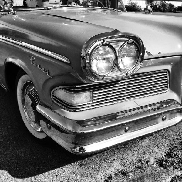 Classic Car – Original Gelatin Silver Darkroom Photograph – Keith ...
