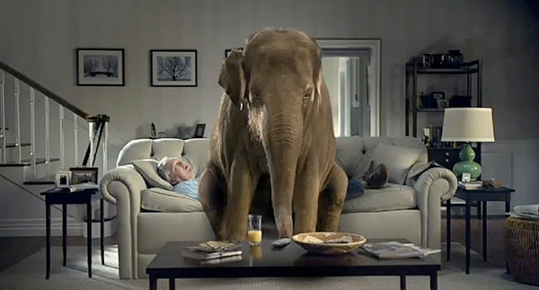 Spiriva Elephant Iconic DTC Advertising